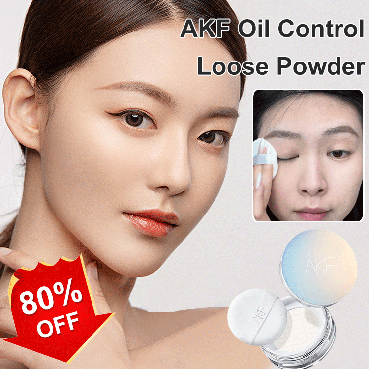 Long-lasting waterproof and anti-sweat powder for makeup setting and o ...