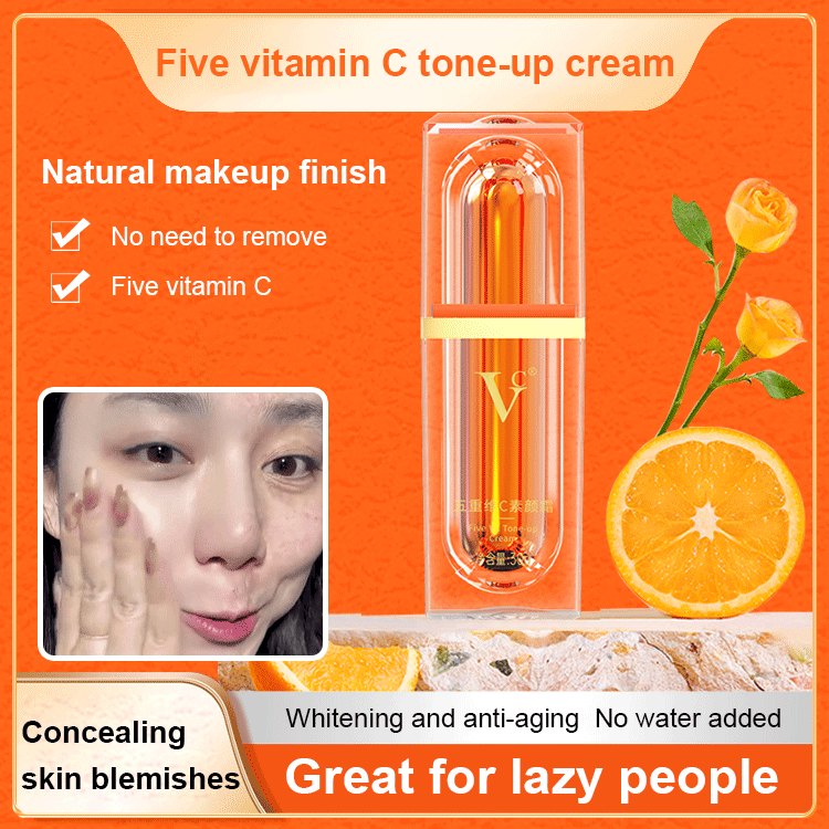 Five vitamin C tone-up cream – Beautykomi