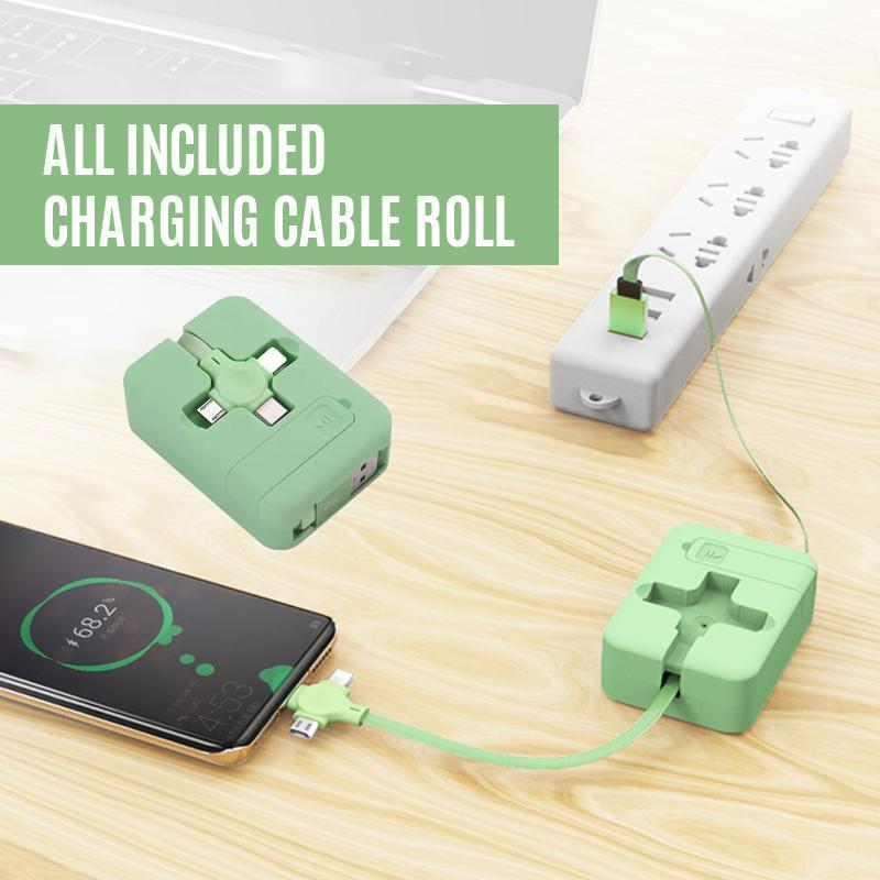 3 In 1 Charging Cable Roll – Beautykomi