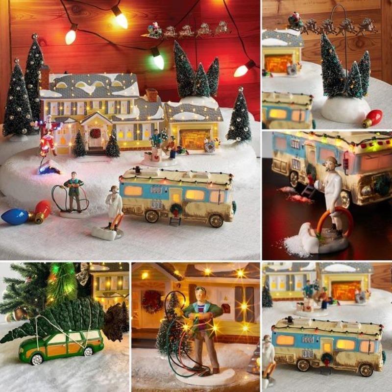 National Lampoons Christmas Vacation Lighted Building – Beautykomi