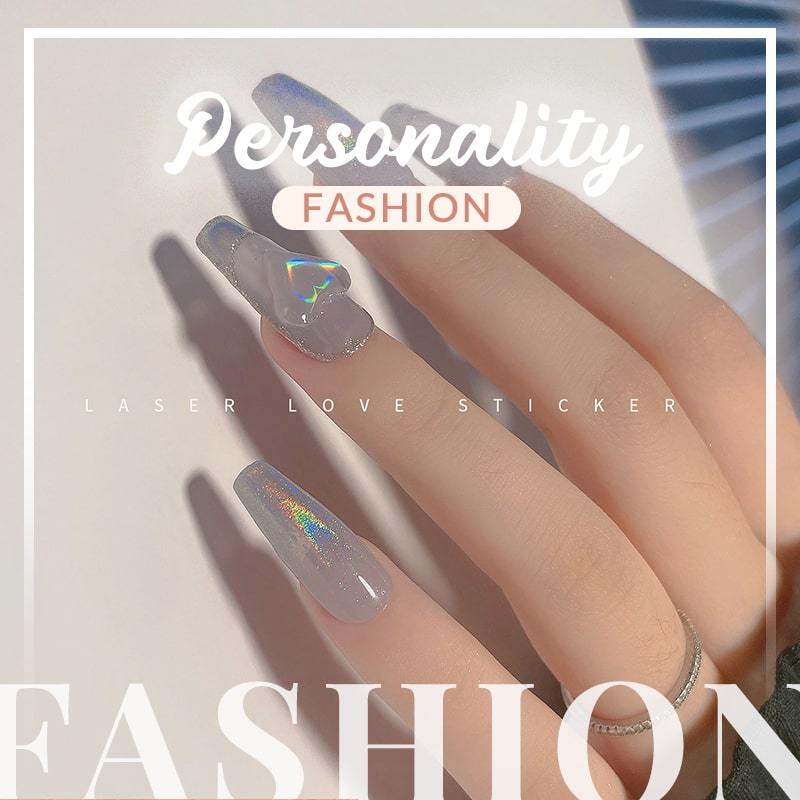 3D Laser Nail Art Stickers – Beautykomi
